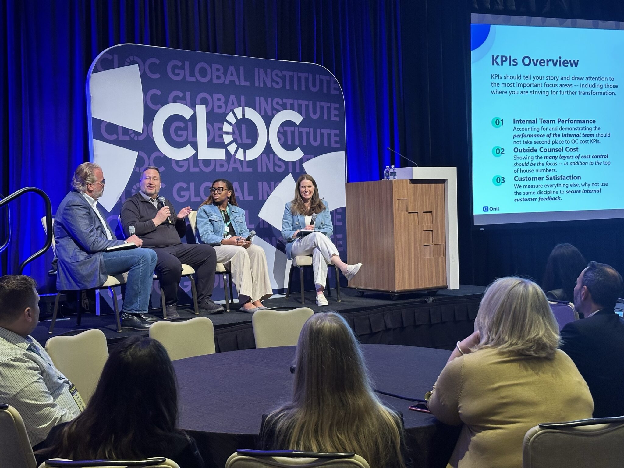 Top 5 Takeaways from CLOC 2025: AI Agents, Real Conversations & Legal Ops in Its Prime - Onit