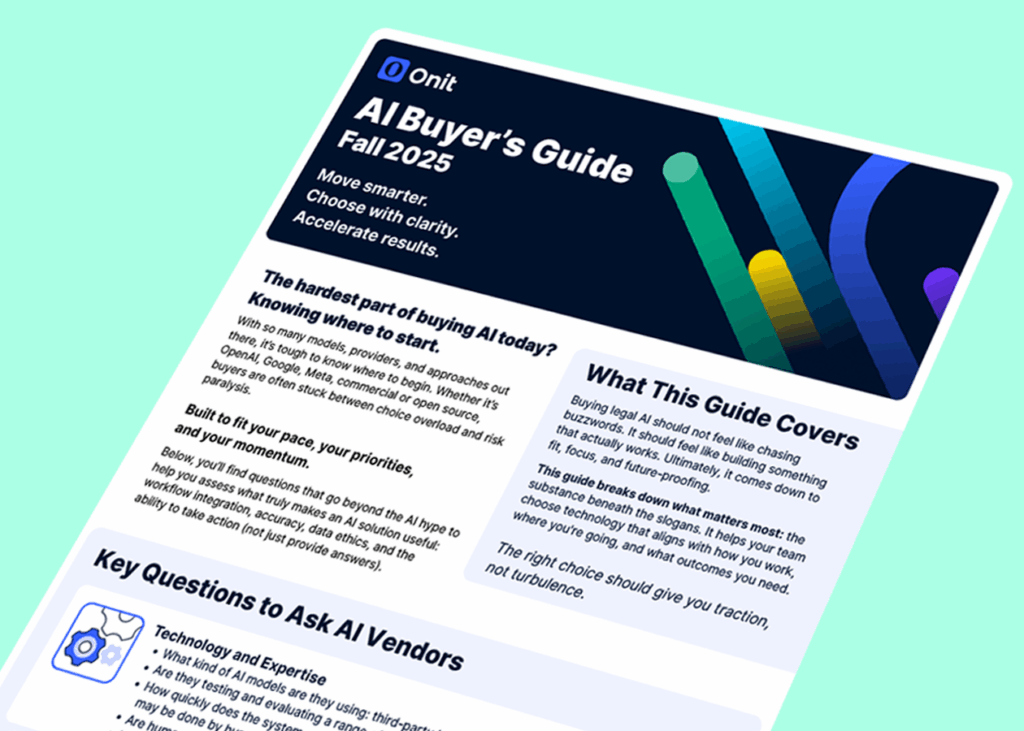 Guides - Onit