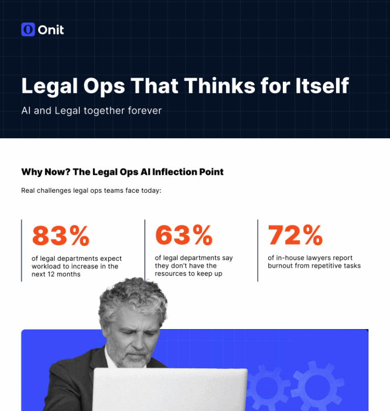 See What AI-Native Legal Ops Really Looks Like - Onit